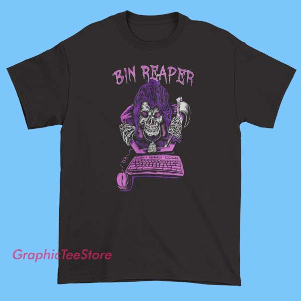 Babytron Merch Bin Reaper Shirt - graphicteestore