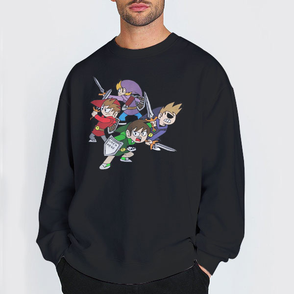 Vintage Tord Larsson Eddsworld Sweatshirt - graphic tee store